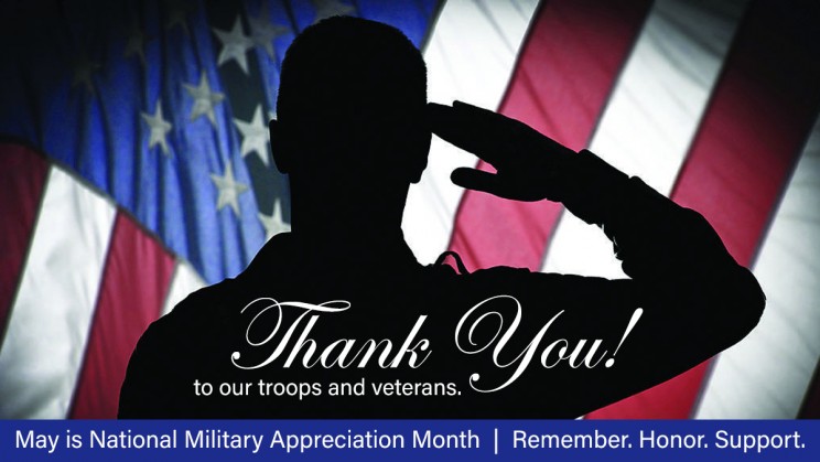 National Military Appreciation Month | America's Charities