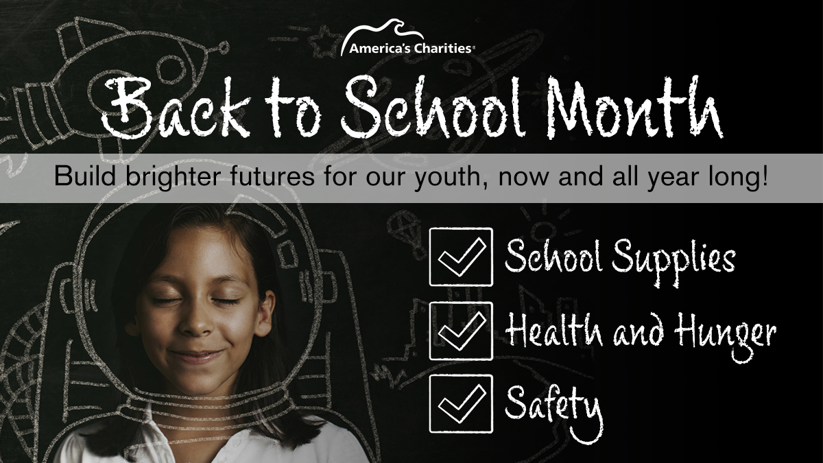 2019 Back to School Month | America's Charities